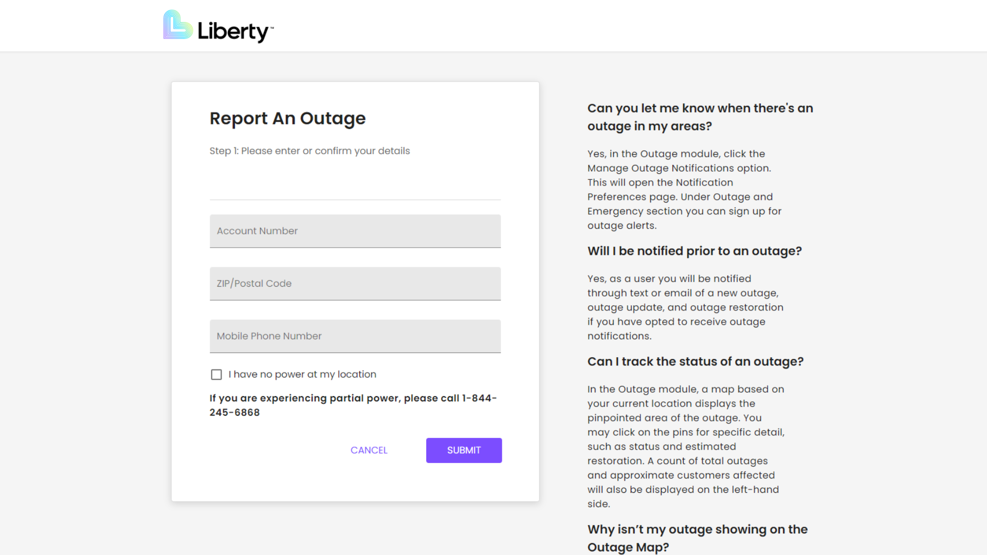 How to Use Our Outage Map